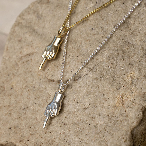 Silver Middle Finger Necklace & Buy Jewellery Online in South Africa